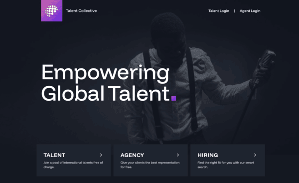 Talent Collective Login/Signup